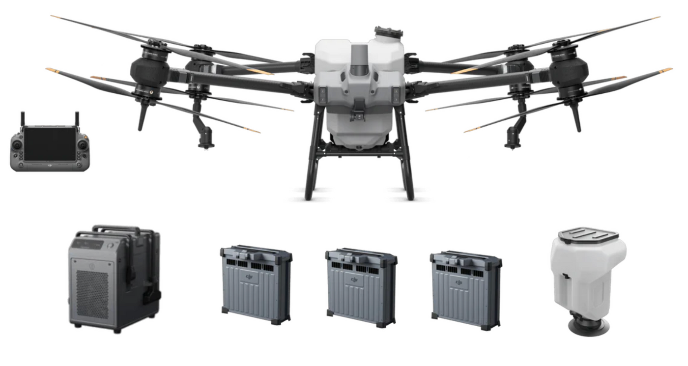 DJI Agras T40 Drone Ready to Fly Spray & Spread Bundle – Eagleview Drones